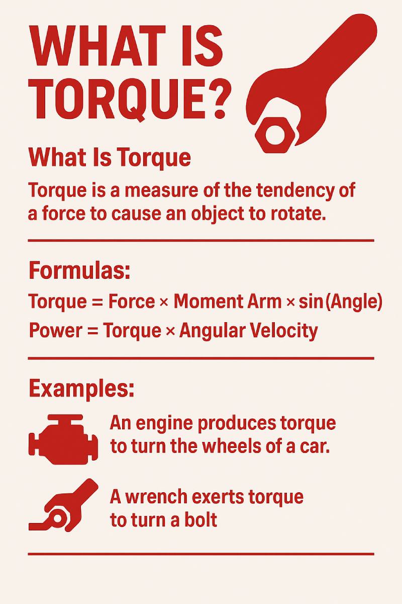What Is Torque? Simple Explanation with Real-Life Examples - RD350